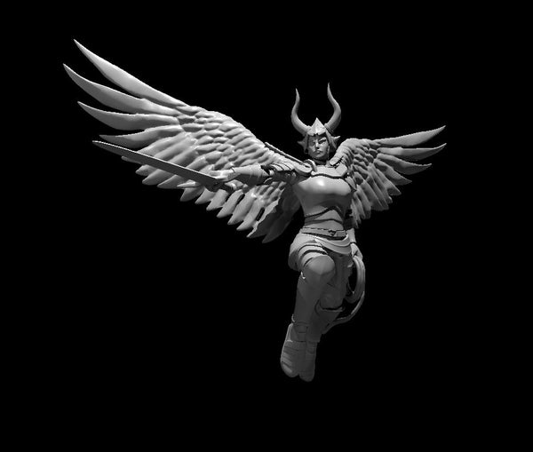 Erinyes Devil Miniature — Resin D&D Mini | Blacksheep Industries ...